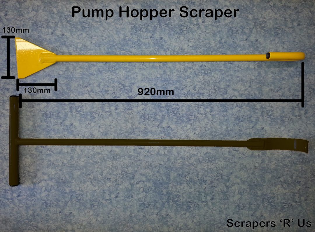 Pump Hopper Scraper - Scrapers 'R' Us