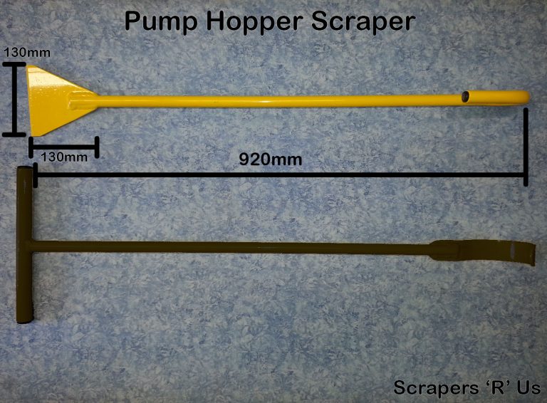 Pump Hopper Scraper - Scrapers 'R' Us